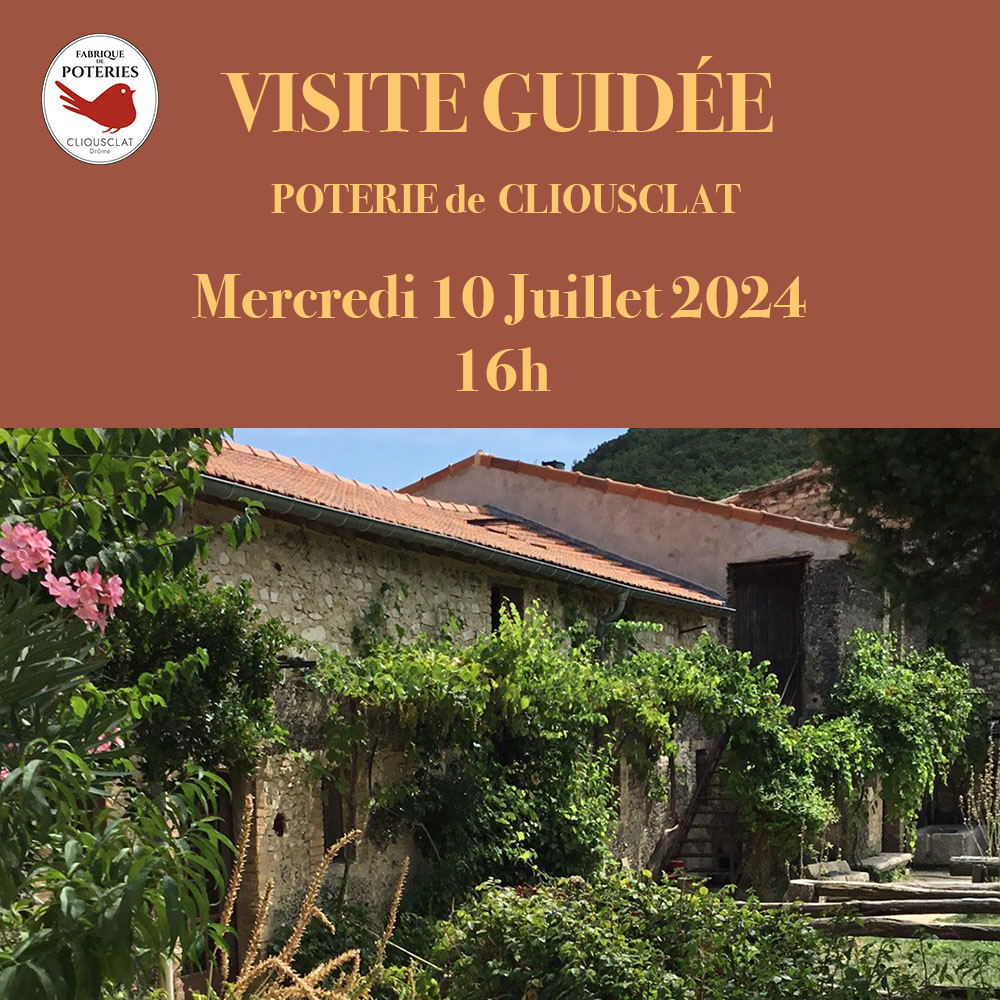 Archives des Visite Guidée - Fabrique de poteries de Cliousclat