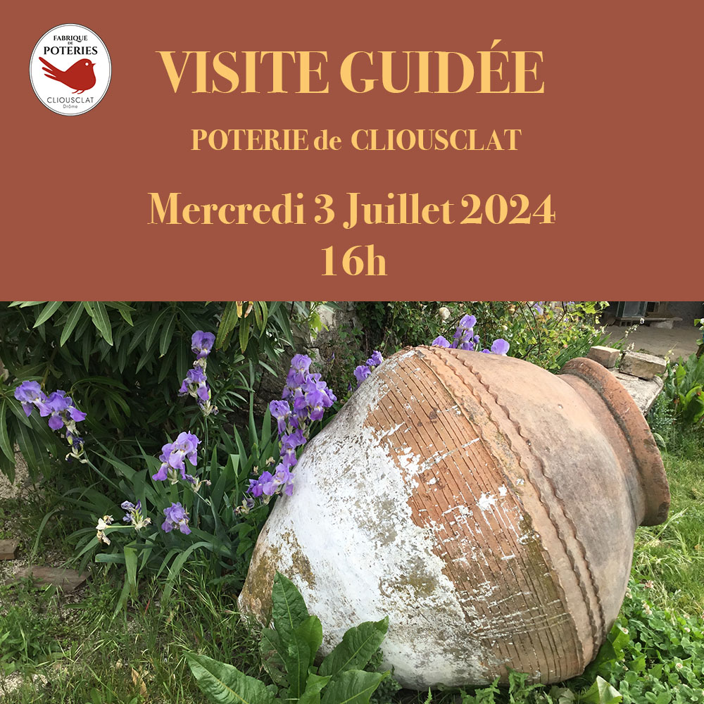 Archives des Visite Guidée - Fabrique de poteries de Cliousclat